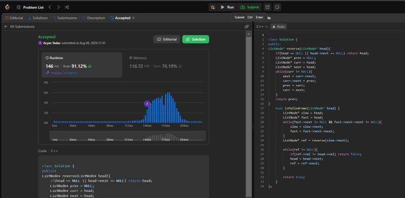Aryan Yadav on LinkedIn: 🚀 Day 65 of 100: LeetCode Challenge ... Aryan Yadav on LinkedIn: 🚀 Day 65 of 100: LeetCode Challenge ...