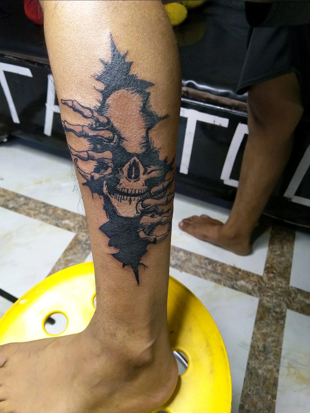 Ajay Sajwan on LinkedIn: skull tattoo done by me.. Ajay Sajwan on LinkedIn: skull tattoo done by me..