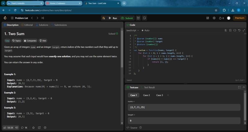 Vaibhav Kumawat on LinkedIn: #leetcode #codingjourney #day1 # ... Vaibhav Kumawat on LinkedIn: #leetcode #codingjourney #day1 # ...