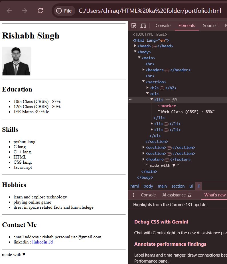 RISHABH__ SINGH__RAJPUT on LinkedIn: my portfolio with HTML RISHABH__ SINGH__RAJPUT on LinkedIn: my portfolio with HTML
