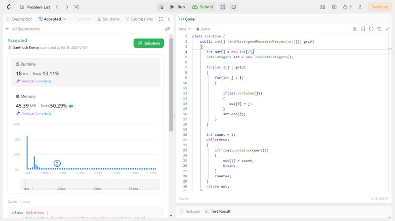 Santhosh Kumar S on LinkedIn: #java #leetcode #coding #problemsolving # ... Santhosh Kumar S on LinkedIn: #java #leetcode #coding #problemsolving # ...