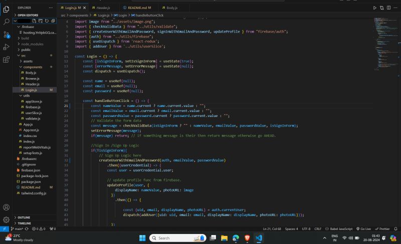Arif khan on LinkedIn: #webdevelopment #reactjs #firebase #redux # ... Arif khan on LinkedIn: #webdevelopment #reactjs #firebase #redux # ...