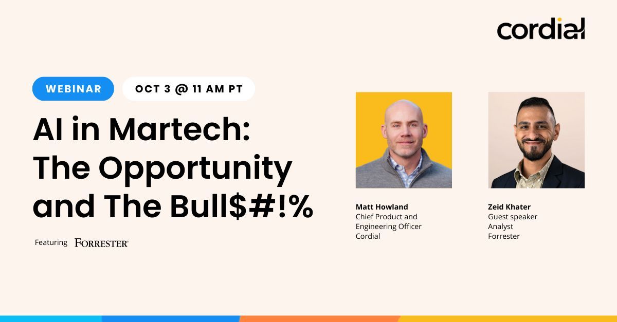 Cordial on LinkedIn: #martech #ai Cordial on LinkedIn: #martech #ai