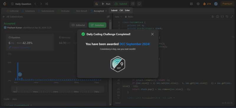Prashant Kumar on LinkedIn: #connections #september #leetcode #coding # ... Prashant Kumar on LinkedIn: #connections #september #leetcode #coding # ...