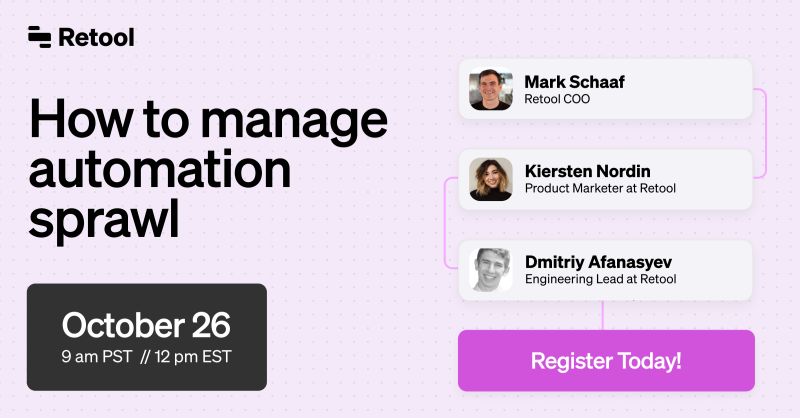 Retool on LinkedIn: Join Mark Schaaf, Kiersten Davis, and Dmitriy A. on ... Retool on LinkedIn: Join Mark Schaaf, Kiersten Davis, and Dmitriy A. on ...