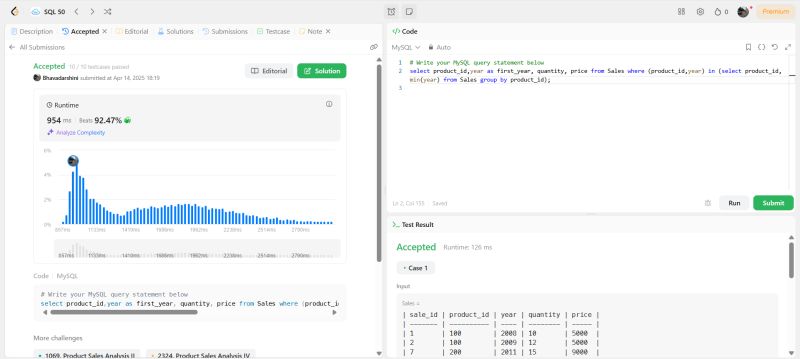 #sql #leetcodesql #dataanalytics #50daysofsql #sqlchallenge # ... #sql #leetcodesql #dataanalytics #50daysofsql #sqlchallenge # ...