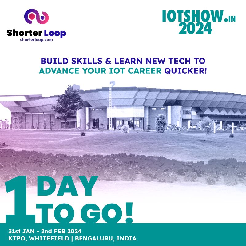Meet Shorter Loop at IoTShow in Bangalore | Sudiptaa Paul Choudhury IoD ... Meet Shorter Loop at IoTShow in Bangalore | Sudiptaa Paul Choudhury IoD ...