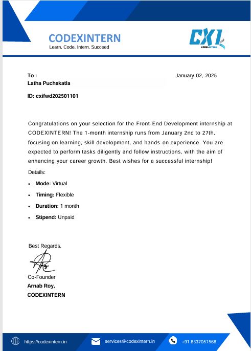 Latha Puchakatla on LinkedIn: #frontenddevelopment #certification # ... Latha Puchakatla on LinkedIn: #frontenddevelopment #certification # ...