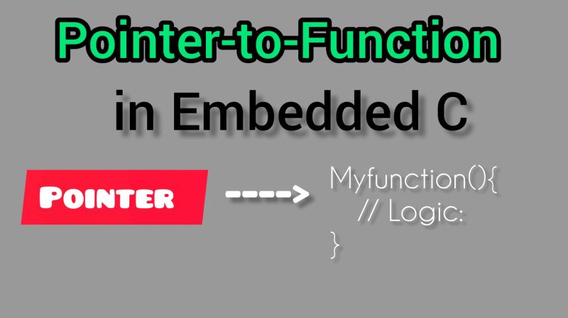 How to use function pointers in embedded C | Sagar Kanjariya posted on ... How to use function pointers in embedded C | Sagar Kanjariya posted on ...