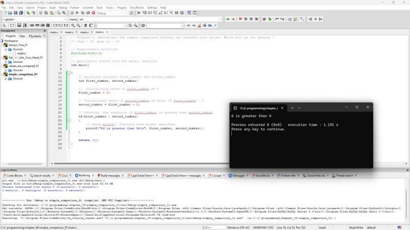 Alok Yadav on LinkedIn: #cprogramming #programming #coding #codeblocks Alok Yadav on LinkedIn: #cprogramming #programming #coding #codeblocks