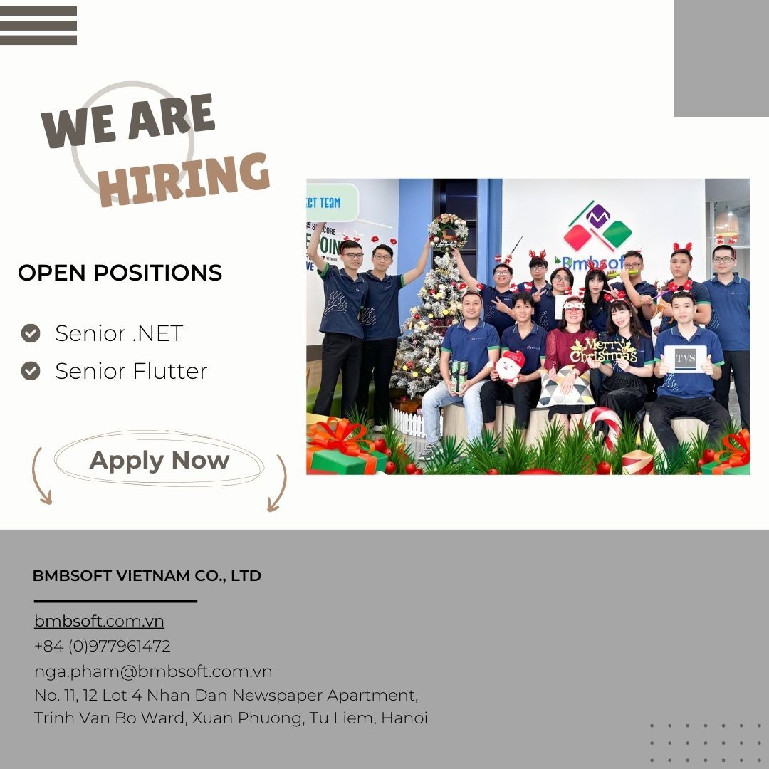 Nga Pham on LinkedIn: #dotnet #netdeveloper #hiringnow #mobiledeveloper ... Nga Pham on LinkedIn: #dotnet #netdeveloper #hiringnow #mobiledeveloper ...