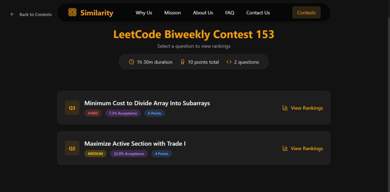 #leetcode #competitiveprogramming #fairplay #stopcheating #similarityin ... #leetcode #competitiveprogramming #fairplay #stopcheating #similarityin ...