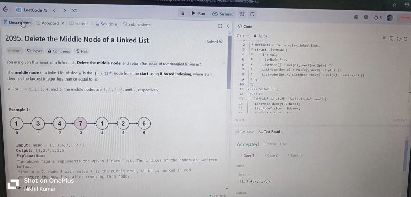 Nikhil Kumar Mishra on LinkedIn: #coding #datastructures #algorithms # ... Nikhil Kumar Mishra on LinkedIn: #coding #datastructures #algorithms # ...