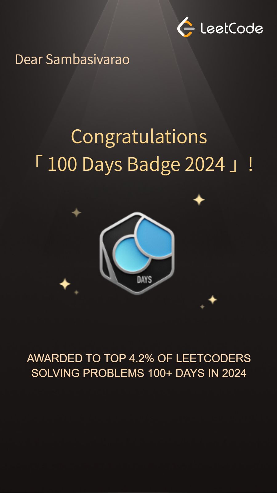 Sambasivarao Chandragiri on LinkedIn: #leetcode #coding #problemsolving ... Sambasivarao Chandragiri on LinkedIn: #leetcode #coding #problemsolving ...