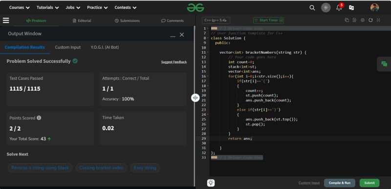 GEDALA Mohan Rao on LinkedIn: #dsawithcpp #dsa #c #problemsolving # ... GEDALA Mohan Rao on LinkedIn: #dsawithcpp #dsa #c #problemsolving # ...