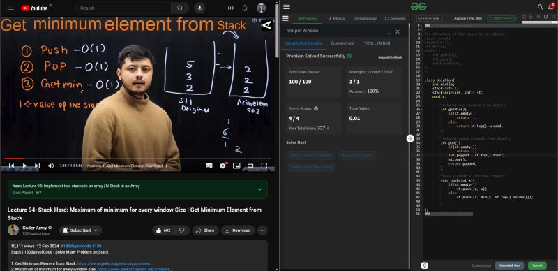 Suraj Adhikari on LinkedIn: #100daysofcode #dsa #stack #100daysofcode # ... Suraj Adhikari on LinkedIn: #100daysofcode #dsa #stack #100daysofcode # ...
