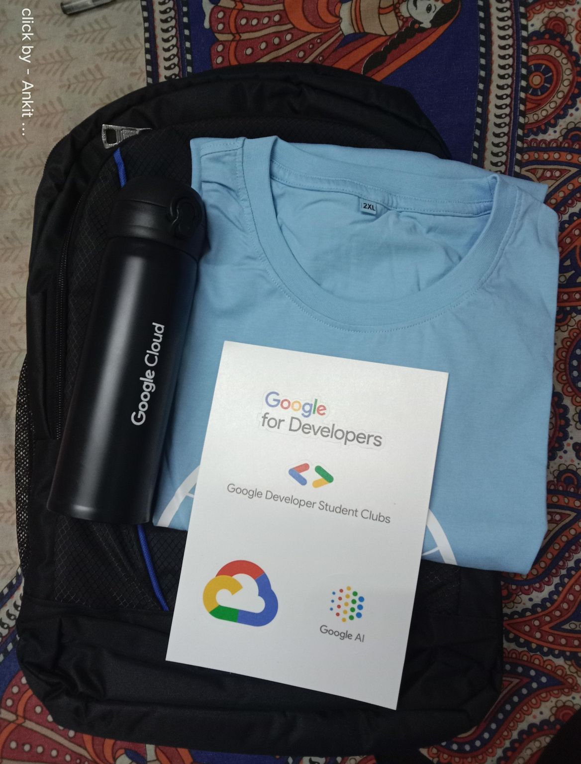 Ankit Bera on LinkedIn: #gdsc #swags Ankit Bera on LinkedIn: #gdsc #swags