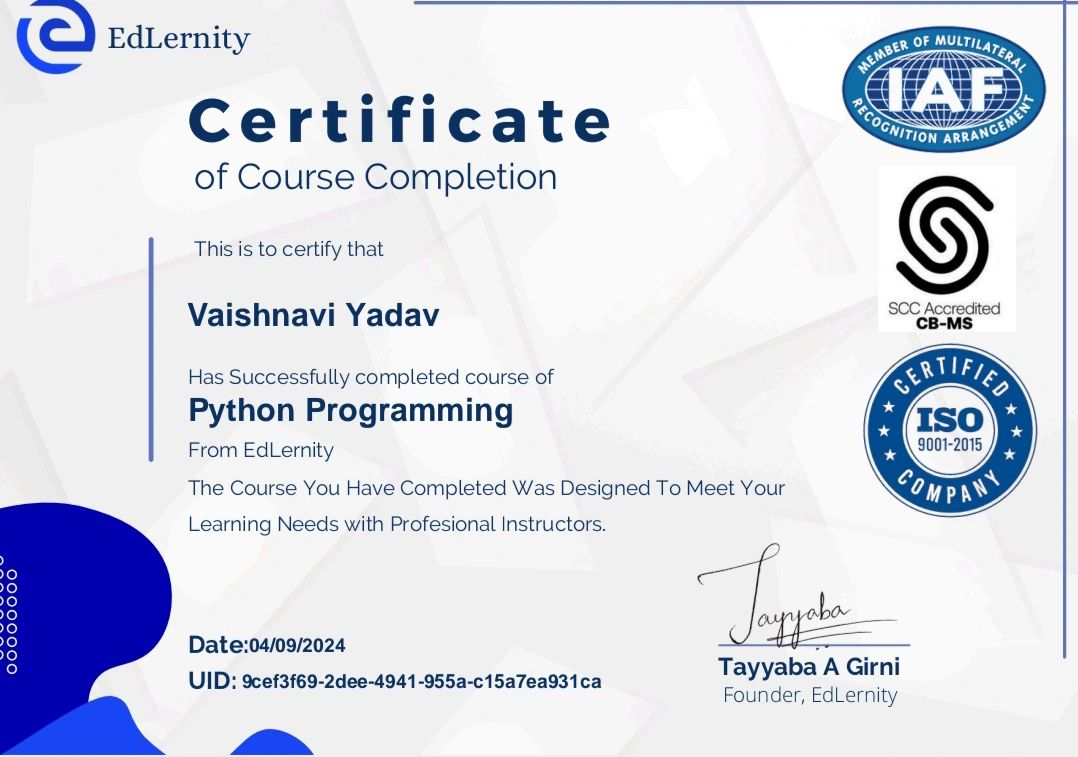 Vaishnavi yadav on LinkedIn: #coding #python #pythonlanguage Vaishnavi yadav on LinkedIn: #coding #python #pythonlanguage