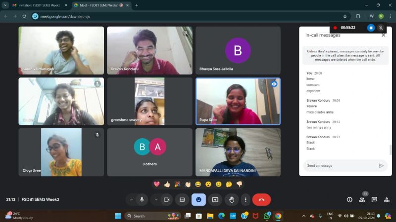 Hema Sindhu Degala on LinkedIn: #dsa #softskills #learningjourney Hema Sindhu Degala on LinkedIn: #dsa #softskills #learningjourney