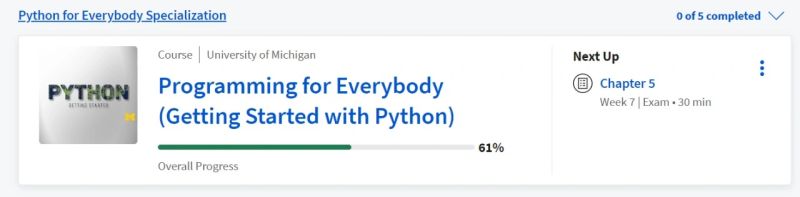 Learn Python with Coursera | Kunal Sharan posted on the topic | LinkedIn Learn Python with Coursera | Kunal Sharan posted on the topic | LinkedIn