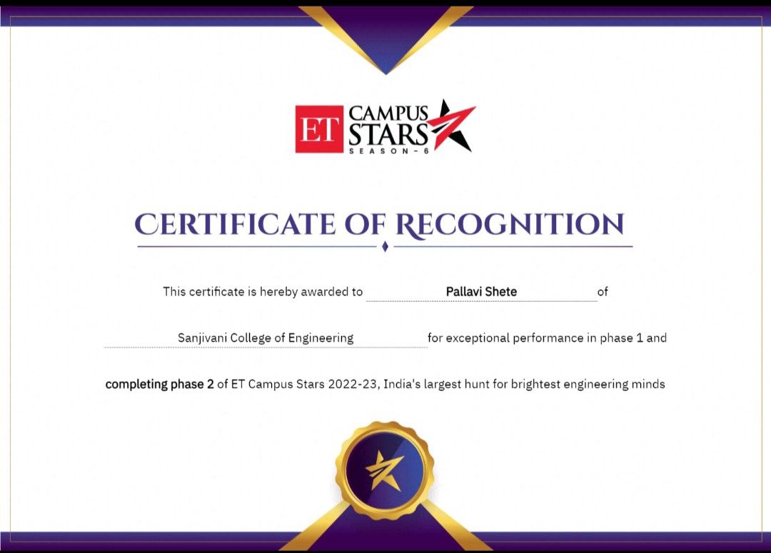 Pallavi Shete on LinkedIn: #etcampusstar #personaldevelopment #careergrowth Pallavi Shete on LinkedIn: #etcampusstar #personaldevelopment #careergrowth