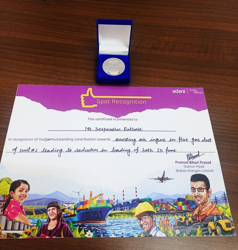 Deepanshu Rathore on LinkedIn: #adanipower #mel Deepanshu Rathore on LinkedIn: #adanipower #mel