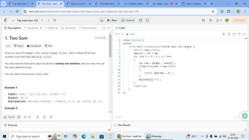 Harsh upadhyay on LinkedIn: 🚀 Day 5 of my 50-Day DSA Challenge! 🚀 After ... Harsh upadhyay on LinkedIn: 🚀 Day 5 of my 50-Day DSA Challenge! 🚀 After ...