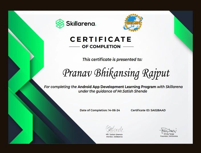 Pranav Rajput on LinkedIn: Hello Connections, I am happy to share that ... Pranav Rajput on LinkedIn: Hello Connections, I am happy to share that ...