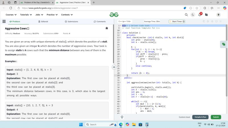 Deepthi Duddupudi on LinkedIn: #gfg160 #geekstreak2024 #day31 # ... Deepthi Duddupudi on LinkedIn: #gfg160 #geekstreak2024 #day31 # ...