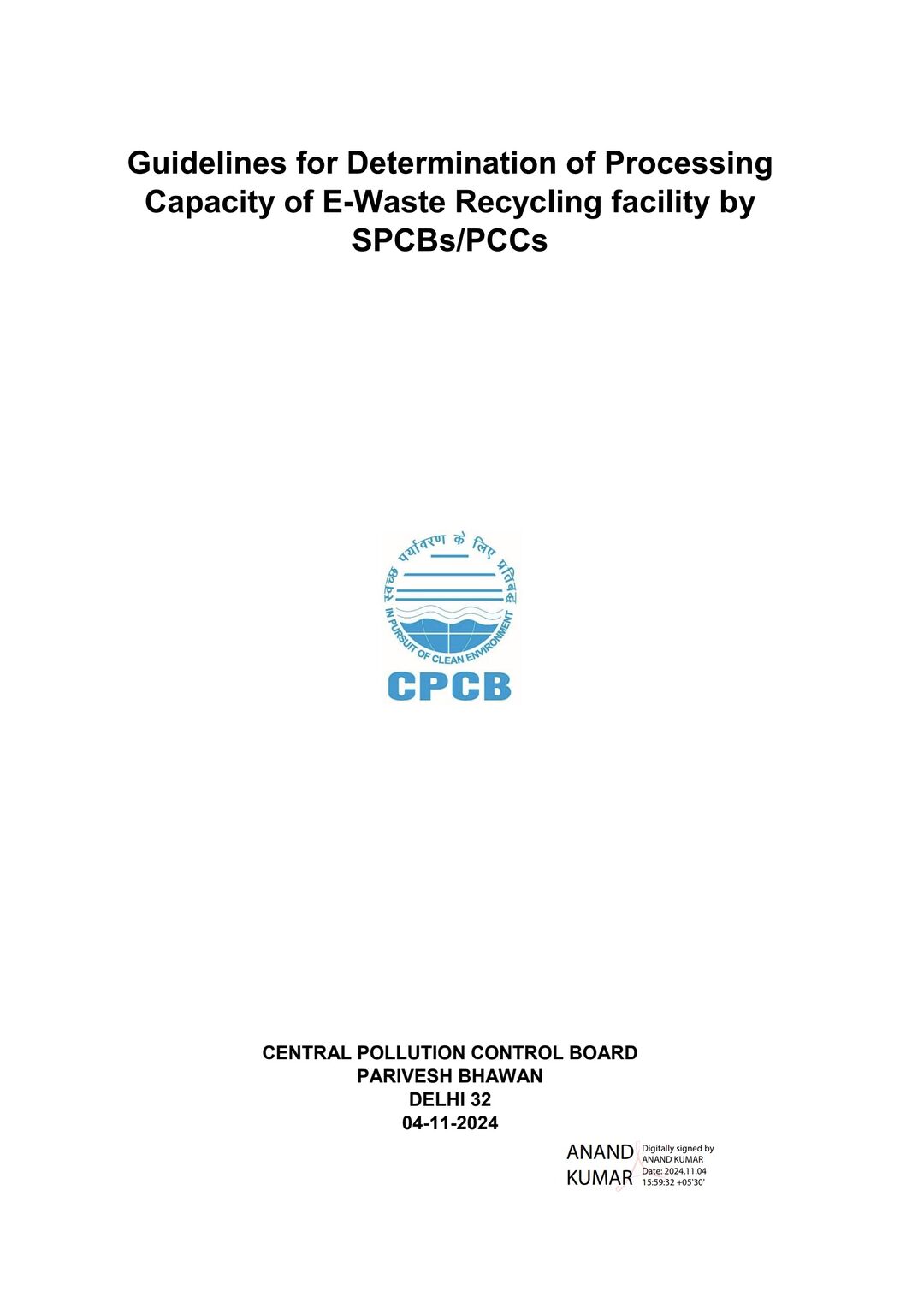 Praveen Bhargava on LinkedIn: CPCB has released “Guidelines for ... Praveen Bhargava on LinkedIn: CPCB has released “Guidelines for ...