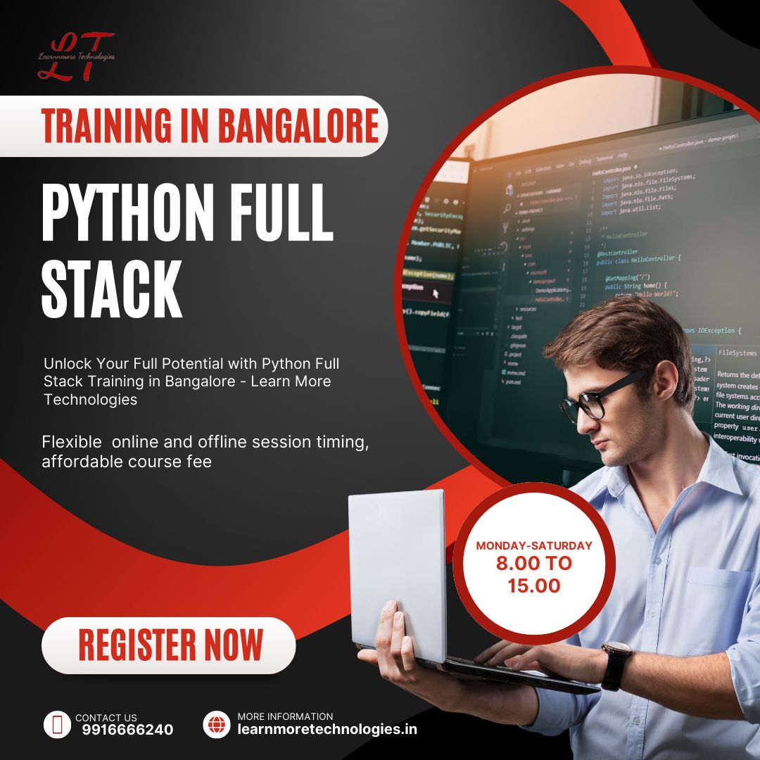 Learnmoretechnologies on LinkedIn: #pythonfullstackdeveloper # ... Learnmoretechnologies on LinkedIn: #pythonfullstackdeveloper # ...