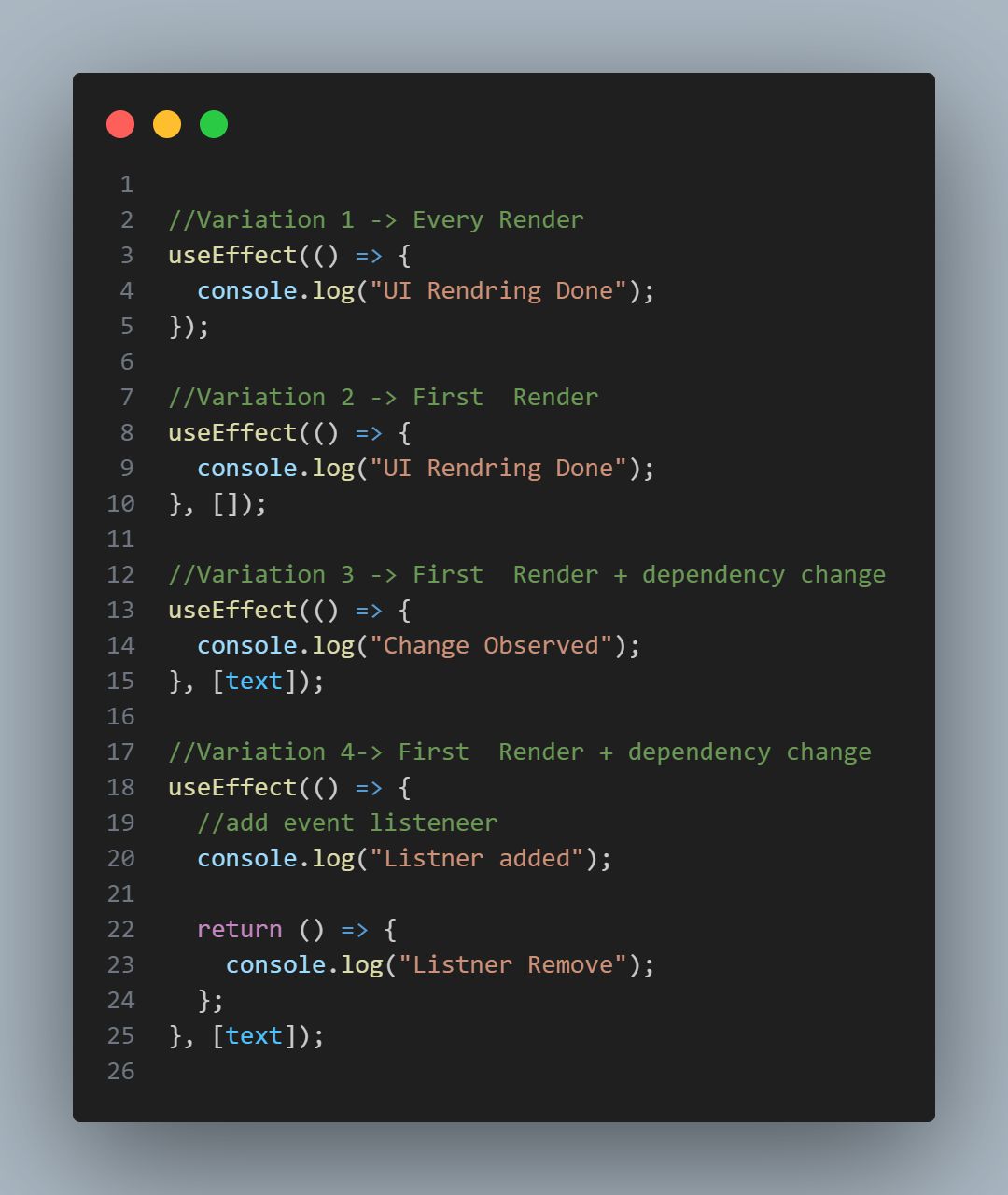 ANAND KUMAR on LinkedIn: #react #javascript #useeffect #coding # ... ANAND KUMAR on LinkedIn: #react #javascript #useeffect #coding # ...