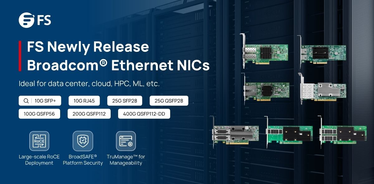 FS.com SG on LinkedIn: #broadcom #datacenter #networking FS.com SG on LinkedIn: #broadcom #datacenter #networking