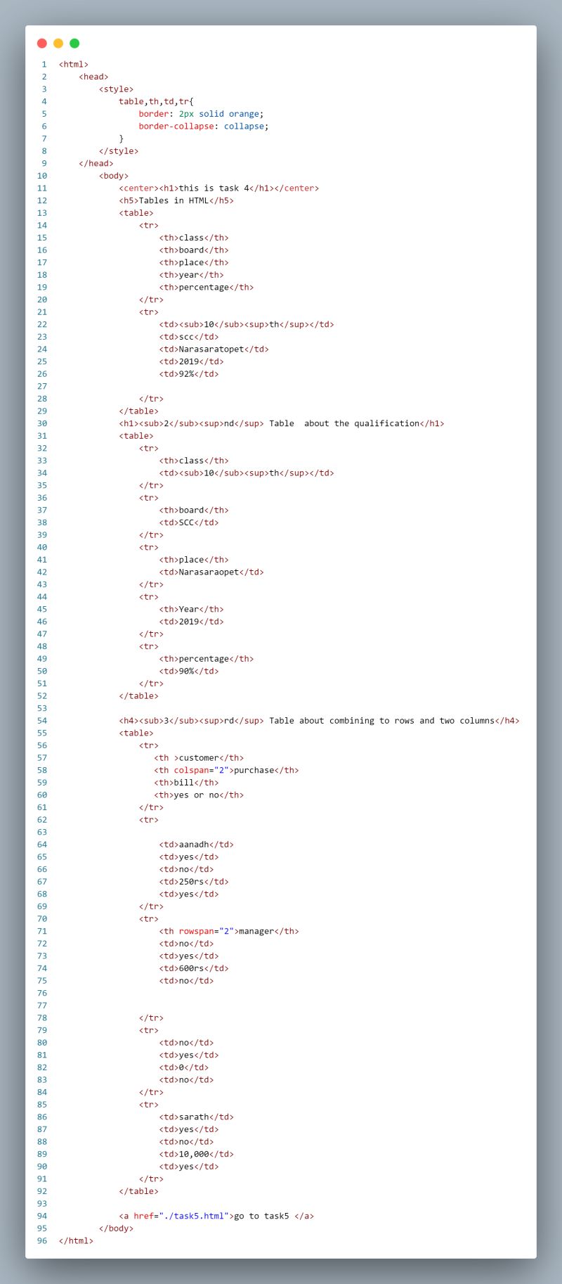 Sarath babu on LinkedIn: Tables creating and combining row and column ... Sarath babu on LinkedIn: Tables creating and combining row and column ...