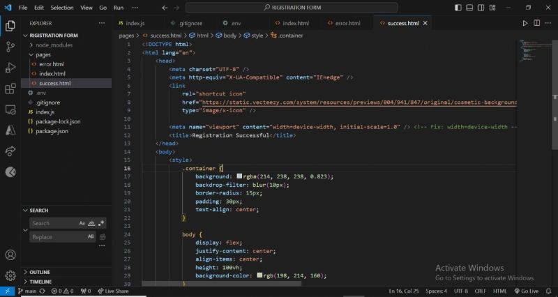 Sindhu Pagindla on LinkedIn: #nodejs #html #css #mongodb # ... Sindhu Pagindla on LinkedIn: #nodejs #html #css #mongodb # ...