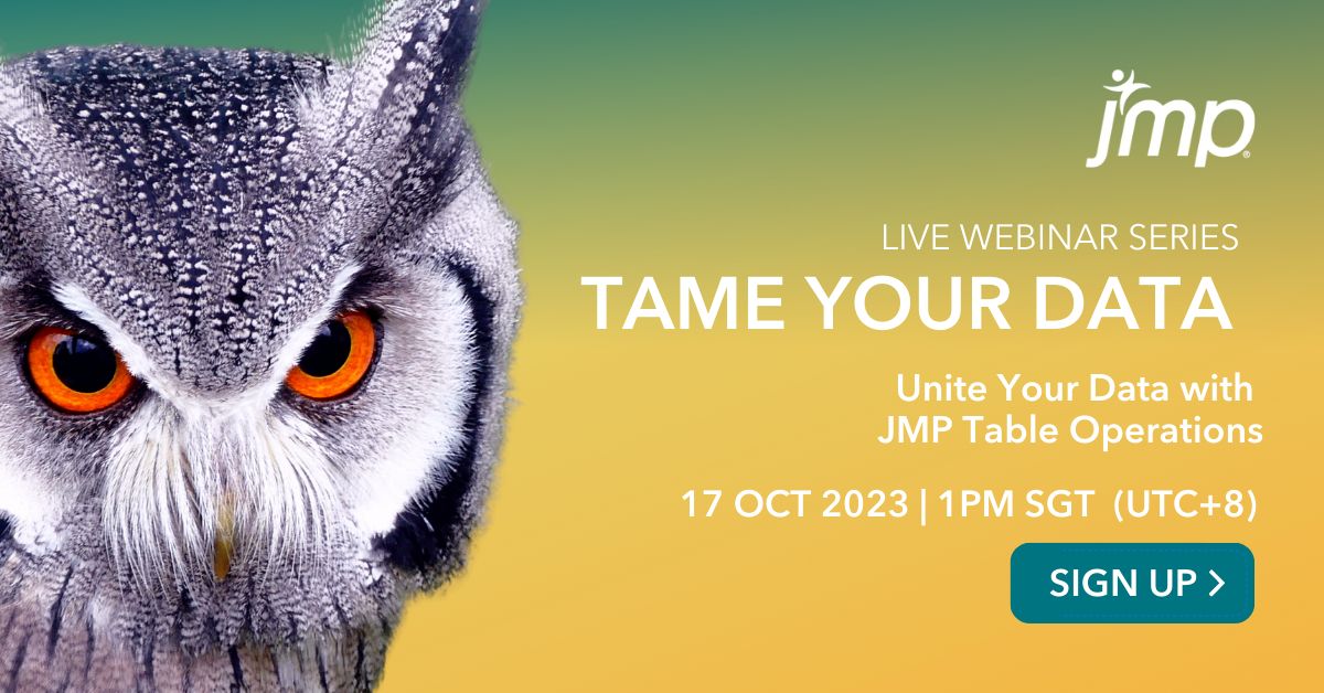 JMP on LinkedIn: Tame Your Data: Automating Data Cleaning in a Snap JMP on LinkedIn: Tame Your Data: Automating Data Cleaning in a Snap