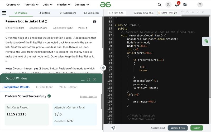 Yash Verma on LinkedIn: #dailycodechallenge #day55 #codingjourney ... Yash Verma on LinkedIn: #dailycodechallenge #day55 #codingjourney ...