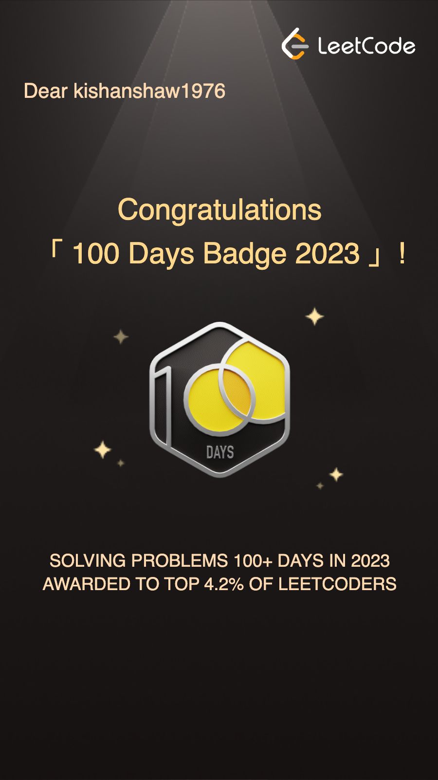Kishan Shaw on LinkedIn: #leetcode #codingjourney #100daysofcode # ... Kishan Shaw on LinkedIn: #leetcode #codingjourney #100daysofcode # ...