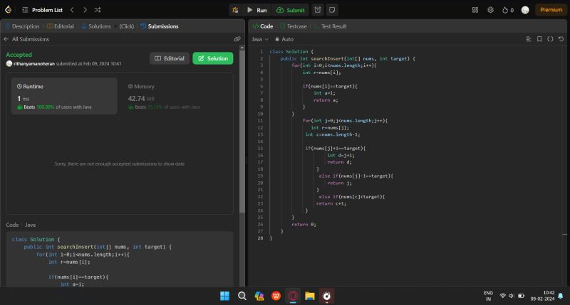 Rithanya Manoharan on LinkedIn: #leetcode #problemsolving # ... Rithanya Manoharan on LinkedIn: #leetcode #problemsolving # ...