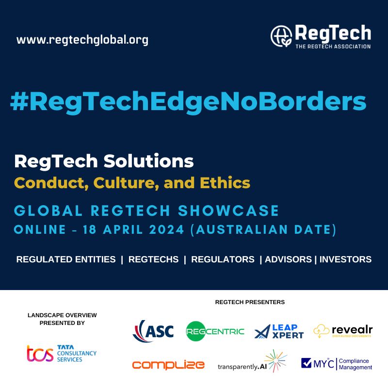 #regtechedgenoborders #regtech #regtechmatters #accelerateadoption ... #regtechedgenoborders #regtech #regtechmatters #accelerateadoption ...