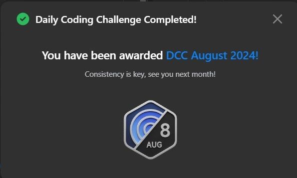 Akshaya P I on LinkedIn: #dailycodingchallenge #leetcode # ... Akshaya P I on LinkedIn: #dailycodingchallenge #leetcode # ...