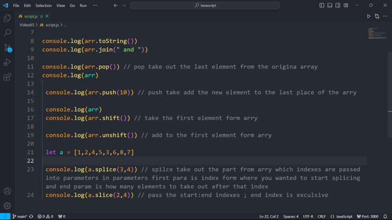 Day 9 of 75 Days of Coding Challenge: JavaScript Arrays | Ankit Maurya ... Day 9 of 75 Days of Coding Challenge: JavaScript Arrays | Ankit Maurya ...