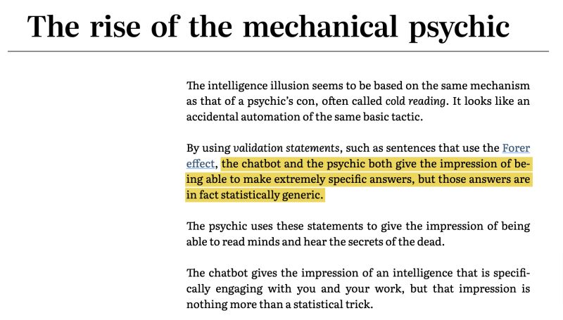 Insightful reflections on the Insightful reflections on the