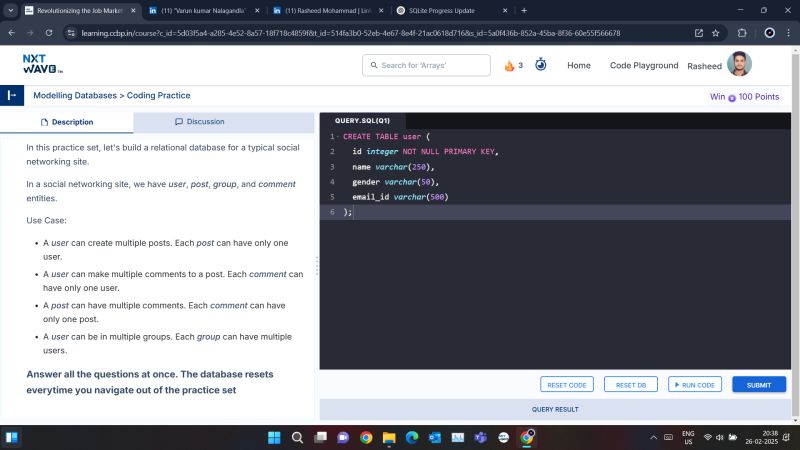 #100daysofcode #sqlite #sql #programming #coding #100daysofcode ... #100daysofcode #sqlite #sql #programming #coding #100daysofcode ...