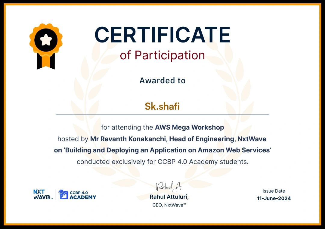 Shafi Shaik on LinkedIn: #aws #cloudcomputing #learningexperience Shafi Shaik on LinkedIn: #aws #cloudcomputing #learningexperience