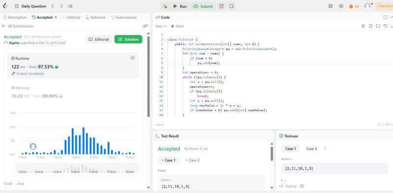 #100daysofcode #leetcode #codingconsistency #keeplearning | Nigitha B #100daysofcode #leetcode #codingconsistency #keeplearning | Nigitha B