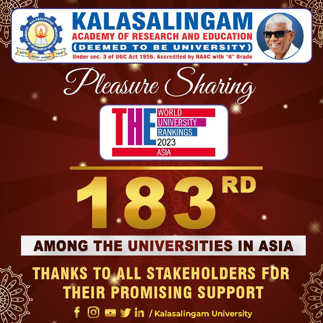 Dr. SAKTHIVEL SANKARAN posted on LinkedIn Dr. SAKTHIVEL SANKARAN posted on LinkedIn