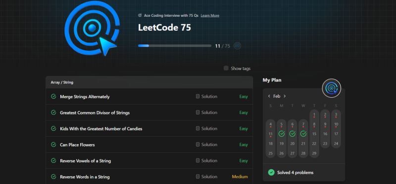 Yash Poniya on LinkedIn: #blind75 #leetcode #react #webdev # ... Yash Poniya on LinkedIn: #blind75 #leetcode #react #webdev # ...