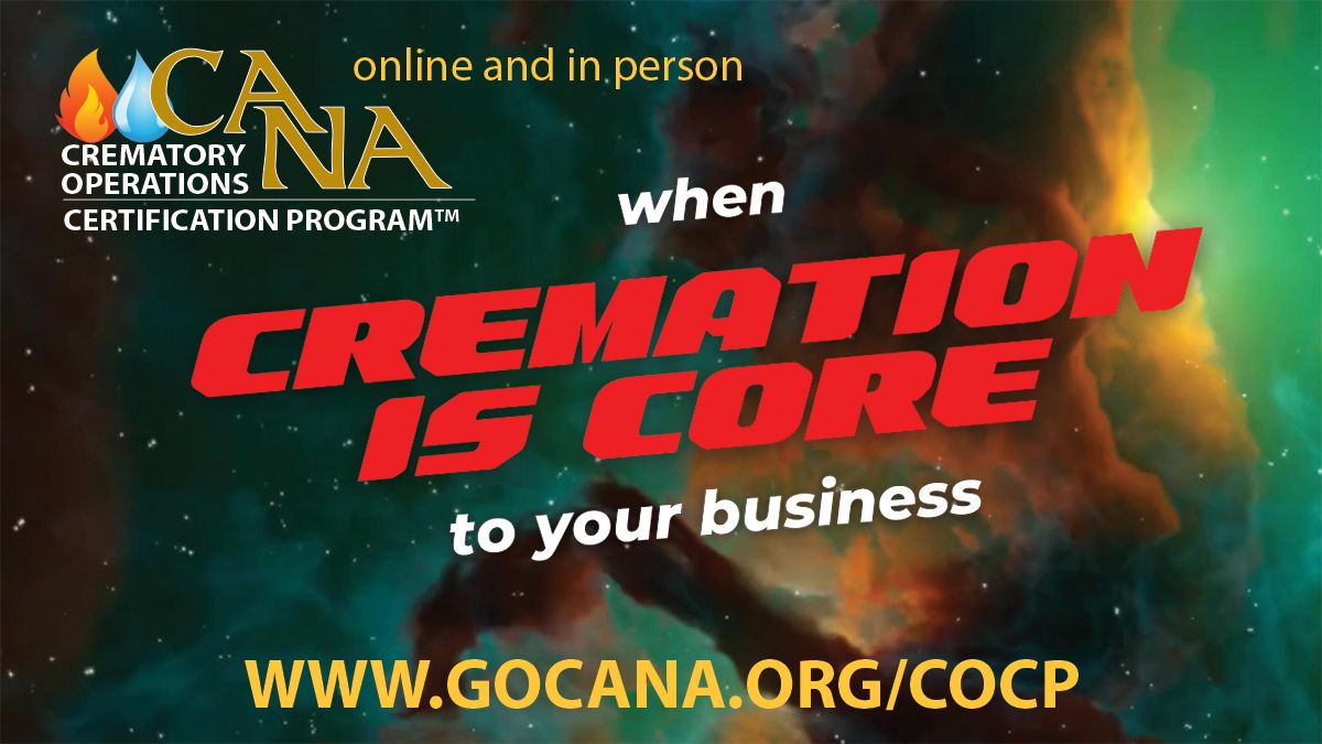 CANA's Crematory Operations Certification Program | Cremation ... CANA's Crematory Operations Certification Program | Cremation ...