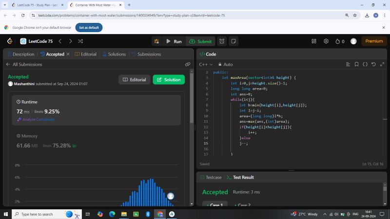 MASHANTHINI B on LinkedIn: #100daysofcode #codingchallenge #problemsolving MASHANTHINI B on LinkedIn: #100daysofcode #codingchallenge #problemsolving